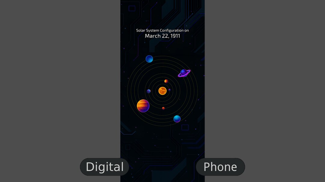 Planetary Portrait for [date] — Cyberpunk — Mobile Phone Background ...