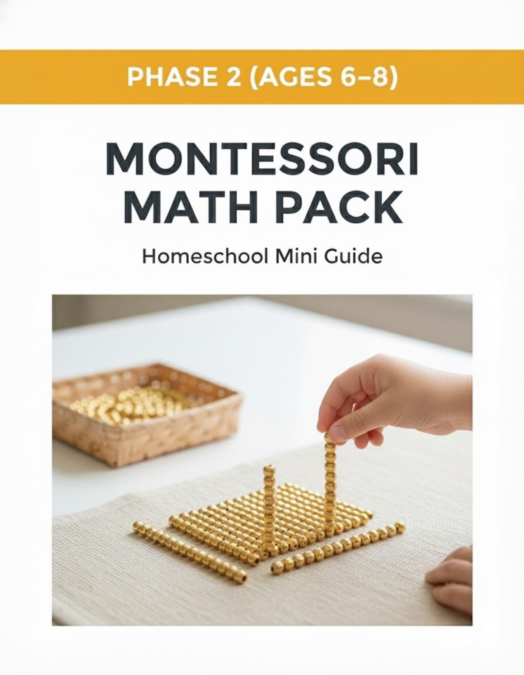 Montessori Math Worksheets | Phase 2 Ages 6–8 | Math Printable PDF ...