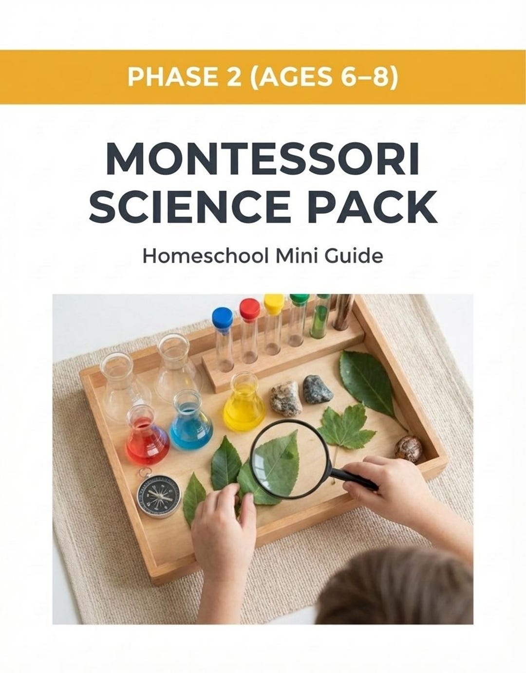 Montessori Science Worksheets Phase 2 | Ages 6–8 | Secular Homeschool ...