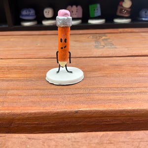 BFDI Hand Sculpted and Painted Clay Figurines - Etsy
