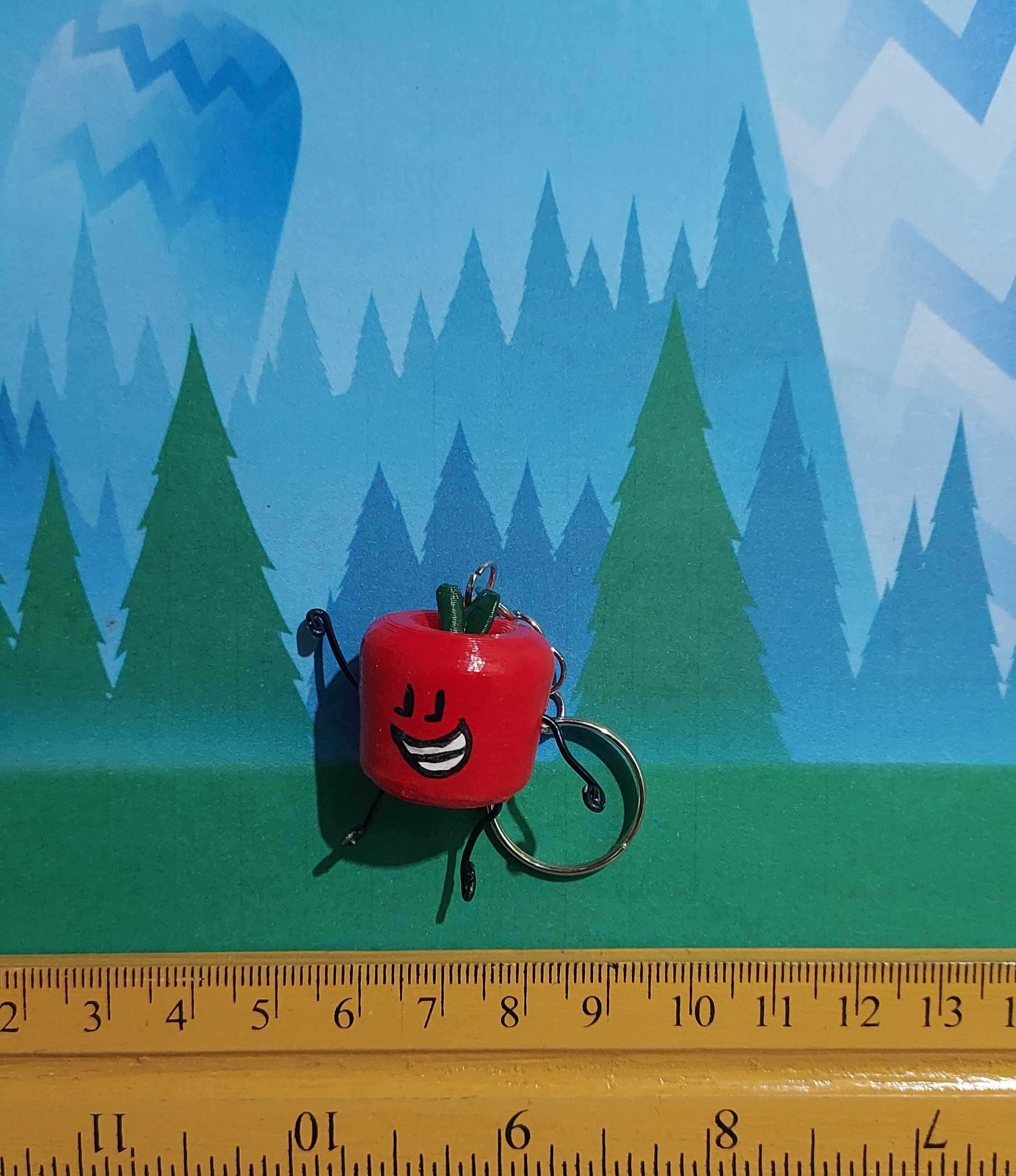3D Printed Hand Painted Inanimate Insanity Keychains - Custom Character ...