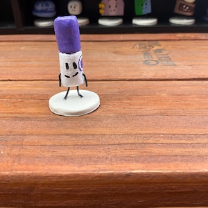 BFDI Hand Sculpted and Painted Clay Figurines - Etsy