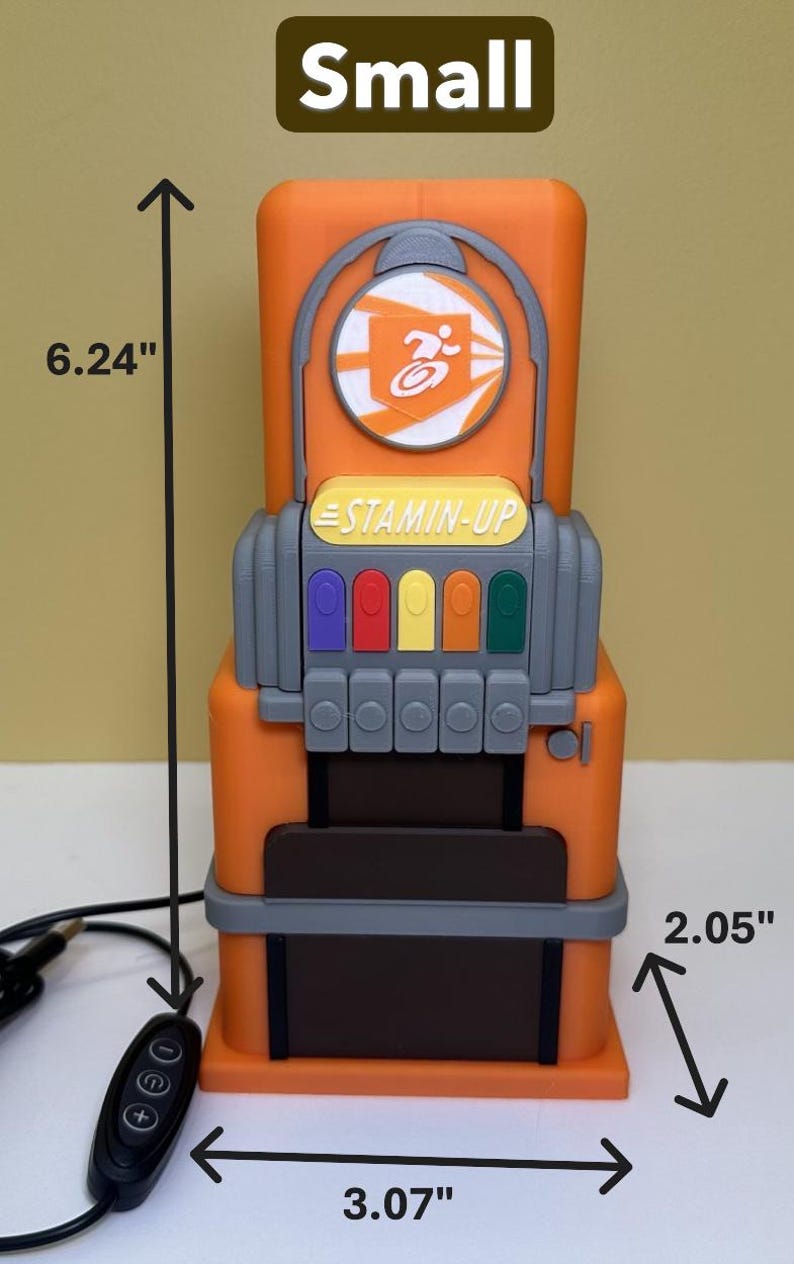 Stamin-up Perk Machine Replica: 3D Printed With Optional LED Display - Etsy