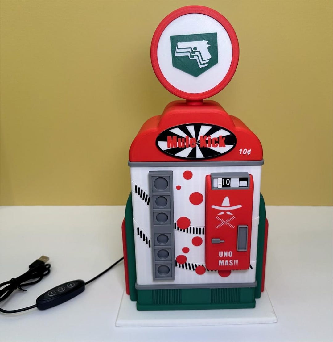 Mule Kick Perk Machine Replica: With Optional LED - Etsy