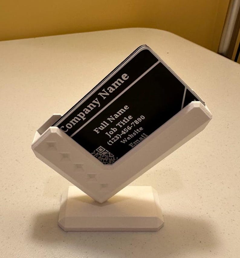 Custom NFC 3D Printed Business Card | Choose Template, Color & Features ...