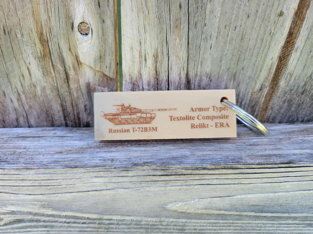 Tank Composite Armor Keychain - Etsy