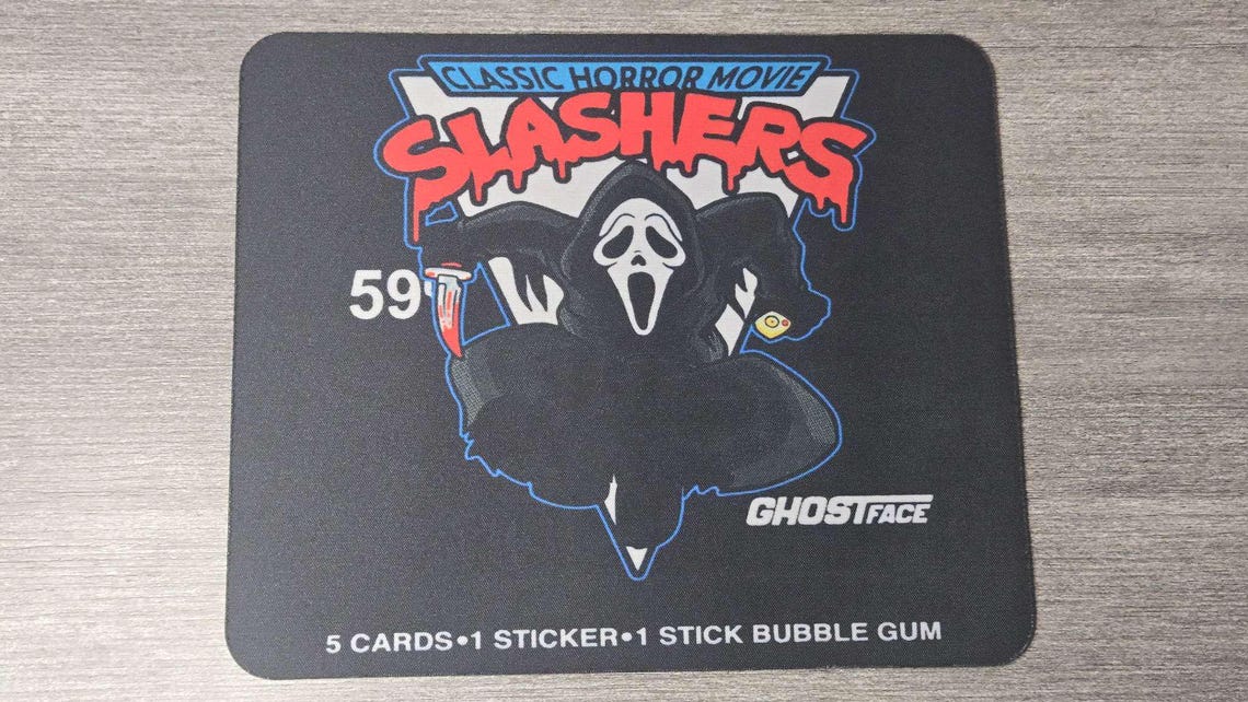 Classic Horror Movie Character Ghostface Mouse Pad - Etsy