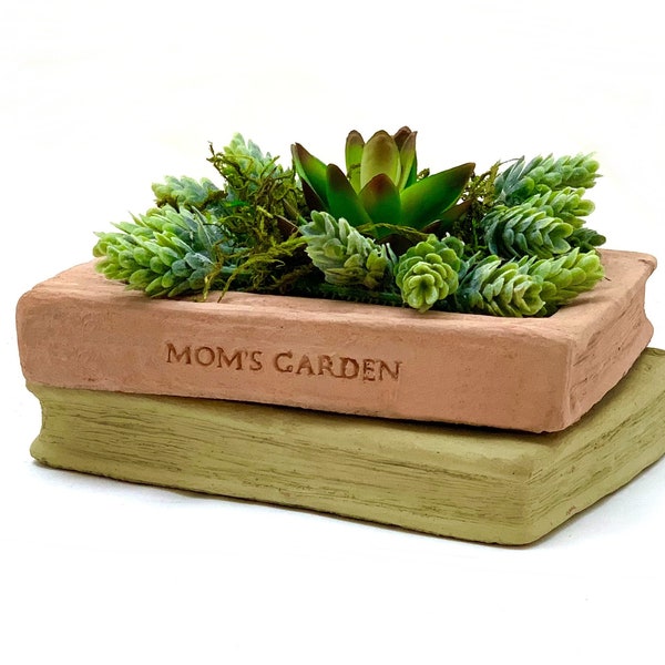Book Planter - Etsy