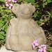 MEDITATING MOUSE choice of Size & Color: Solid Stone Buddha Animal ...