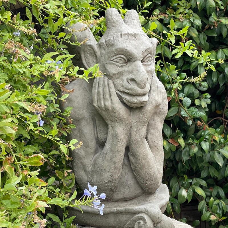 Large Gargoyle Statue - Etsy