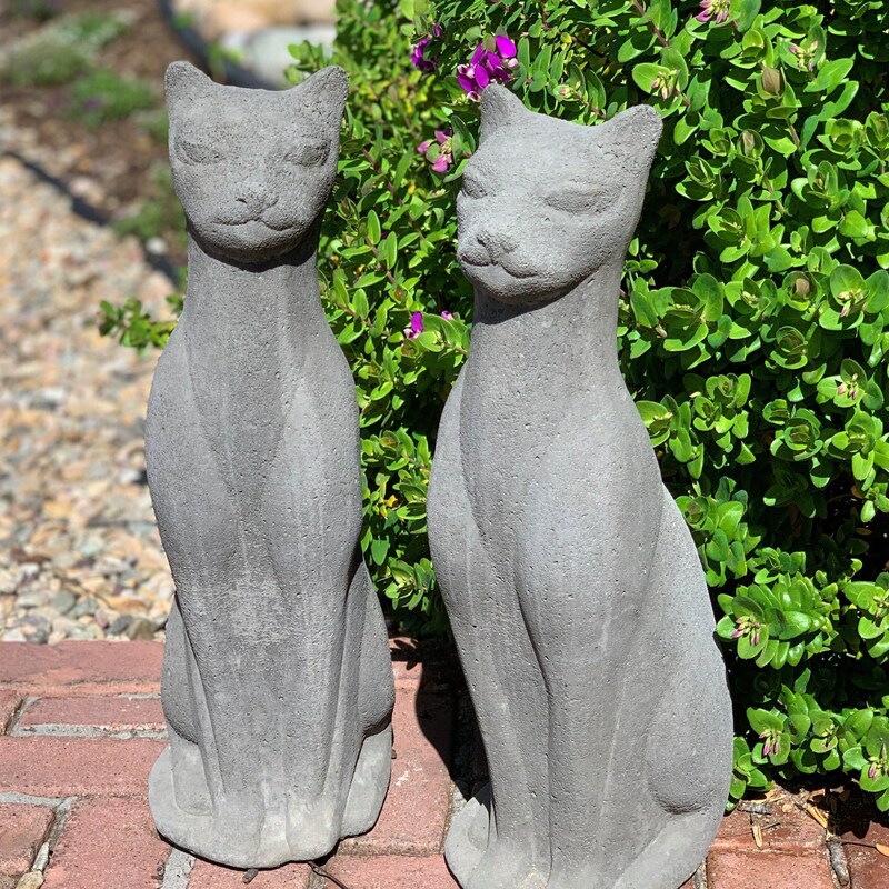 Siamese Cat Statue - Etsy