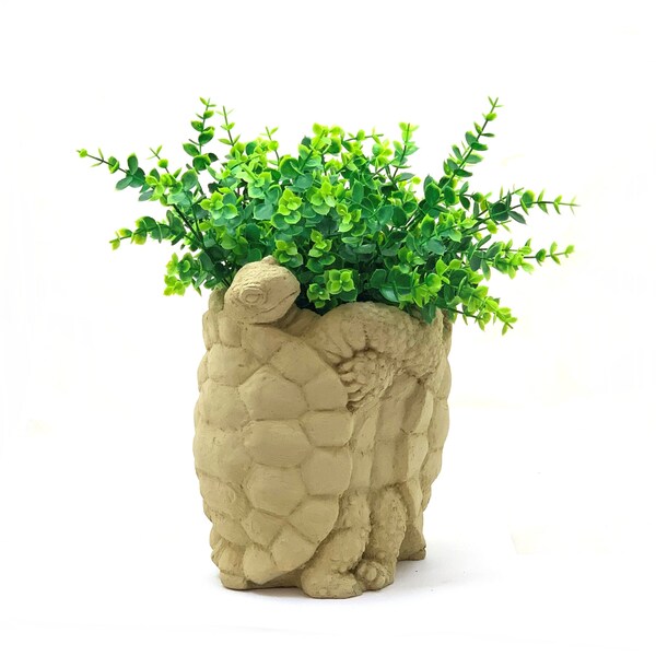 Large Turtle Planter - Etsy