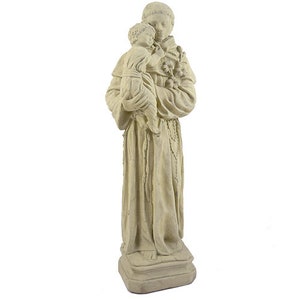 VINTAGE CATHOLIC SAINTS: Solid Stone Memorial Statues. Home & Outdoor ...