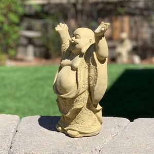 SUPER HAPPY HOTEI 4 Color Options: High Quality Solid Stone W ...