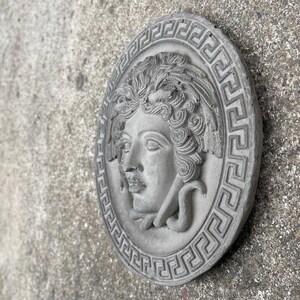 VINTAGE MEDUSA TABLET two Color Options: Solid Stone Wall Hanging ...