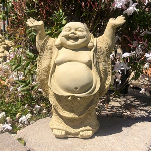 SUPER HAPPY HOTEI (4 Color Options): High Quality Solid Stone W ...