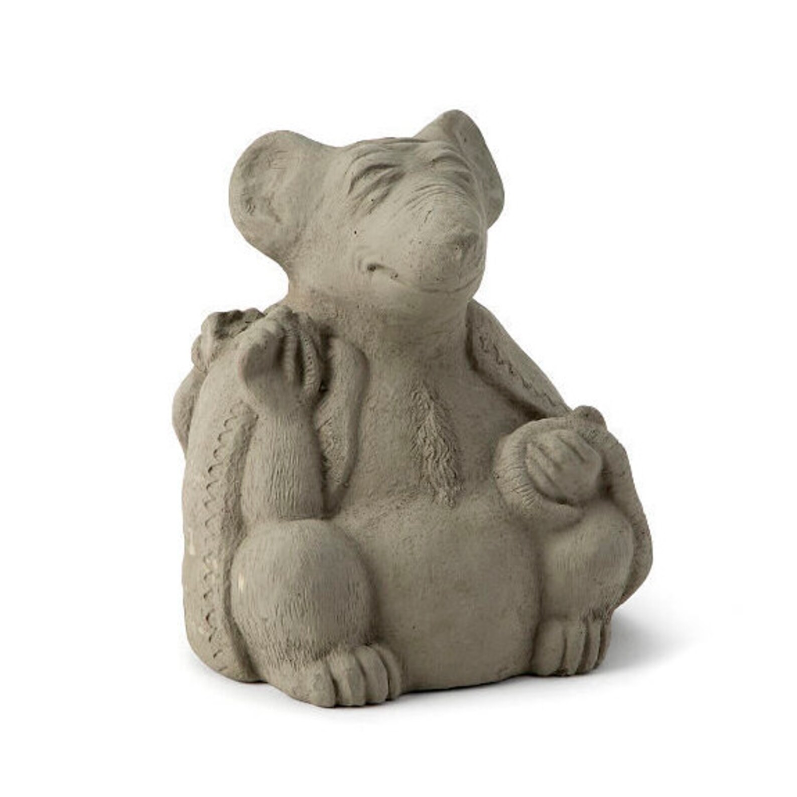 MEDITATING MOUSE choice of Size & Color: Solid Stone Buddha - Etsy