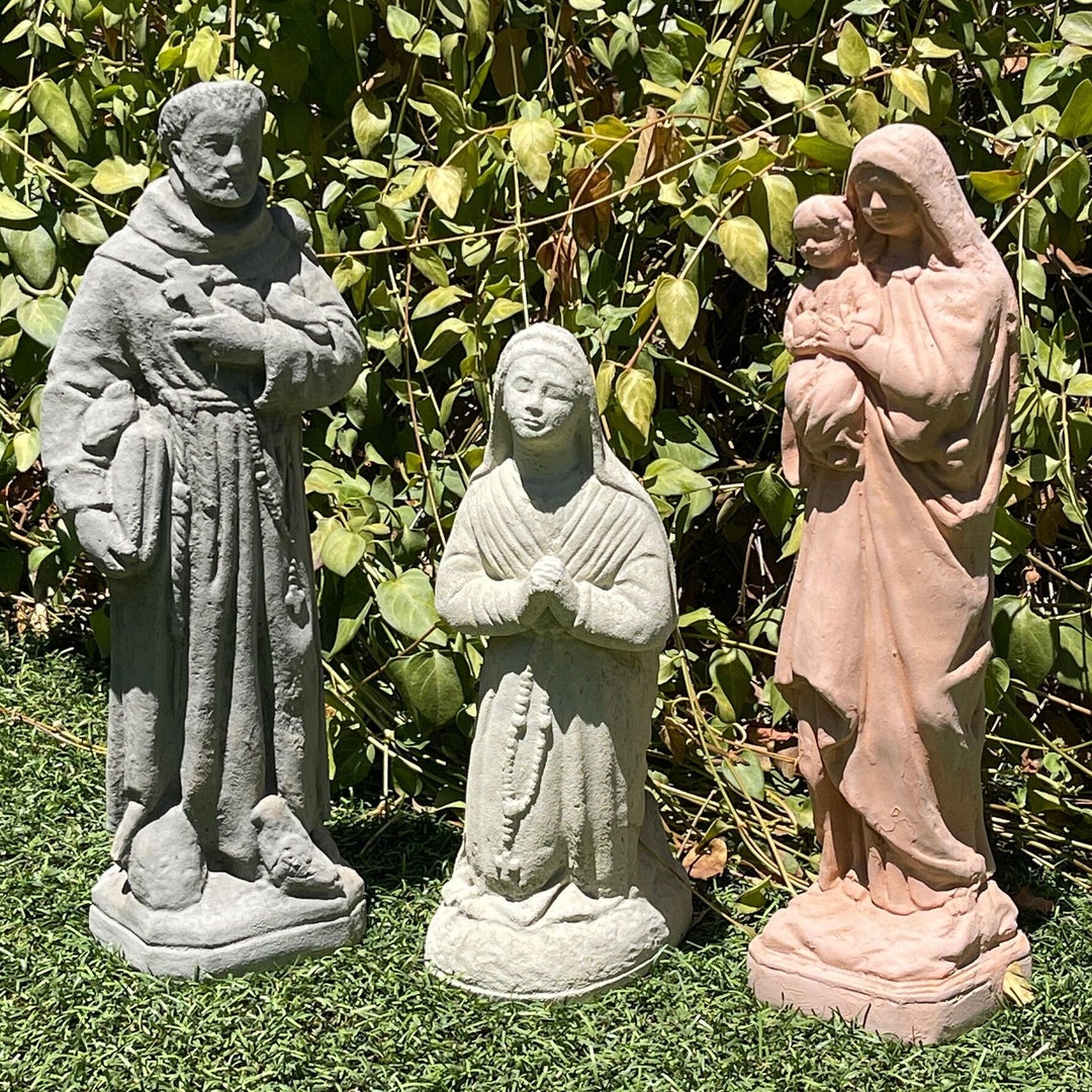 SECONDS: CATHOLIC STATUES choose Style & Save 25-50% Solid Stone ...