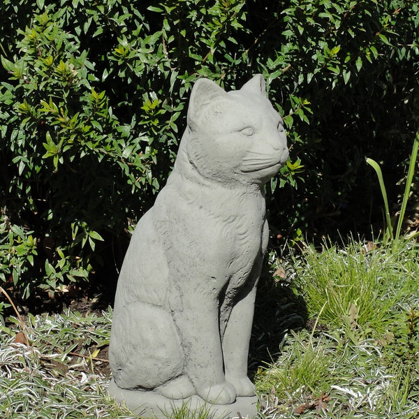 Large Statue Cat - Etsy