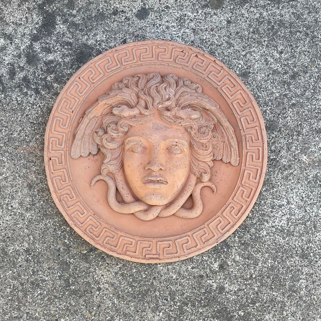 VINTAGE MEDUSA TABLET color & Finish Options: Solid Stone Wall Hanging ...