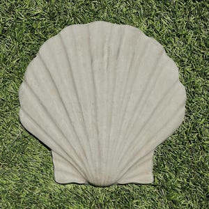 SEASHELL STEPPING STONES (4 Color Options): Durable Solid Stone Step ...