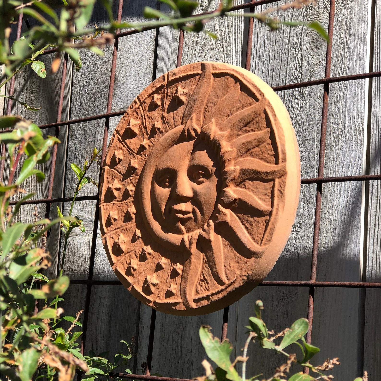 MOON & SUN TABLET 4 Color Options: Solid Stone Decorative - Etsy