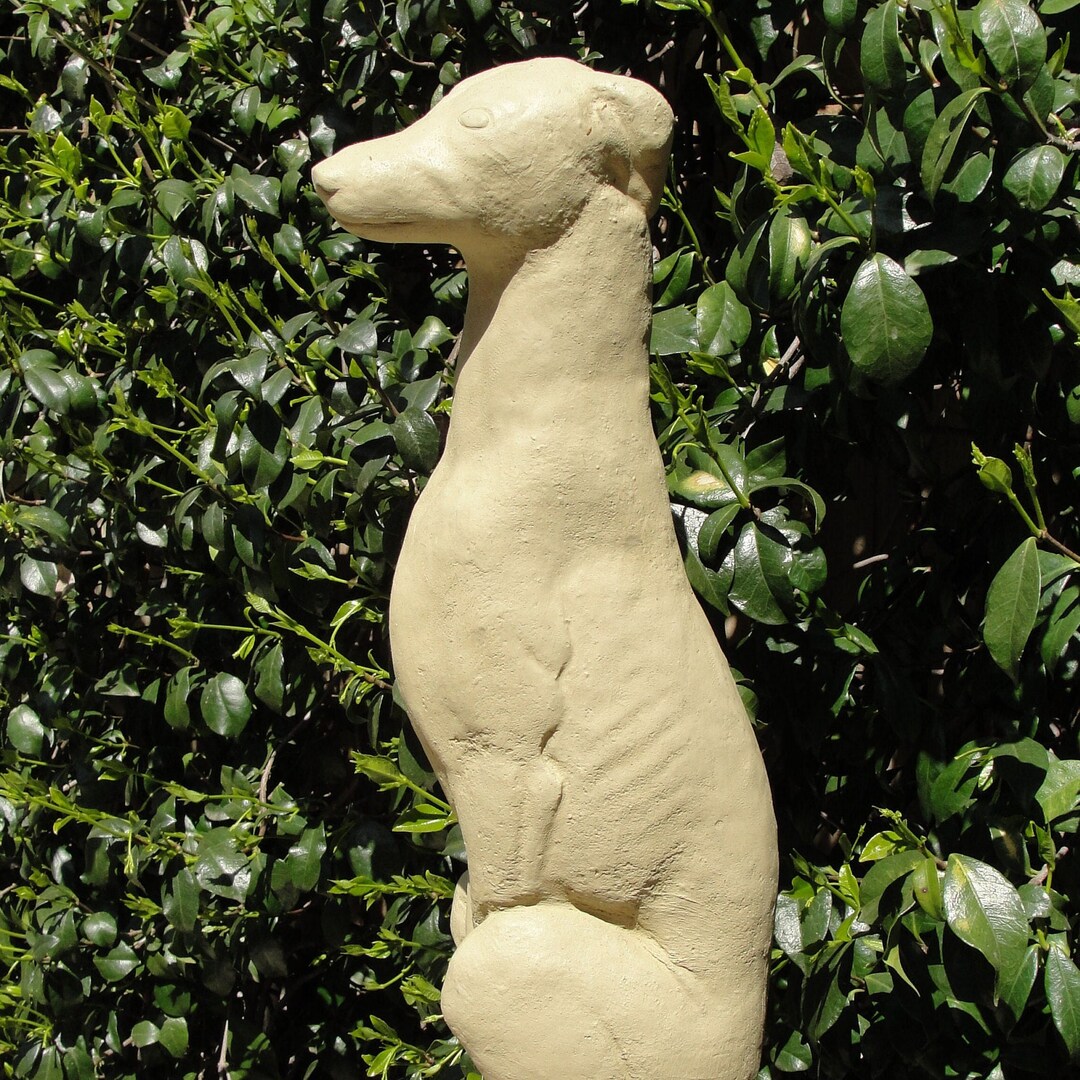 VINTAGE GREYHOUND STATUE 4 Color Options: High Quality Solid - Etsy