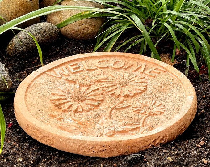 Compass Statue, Garden Decor, Concrete Garden Plaque, Cement Compass ...