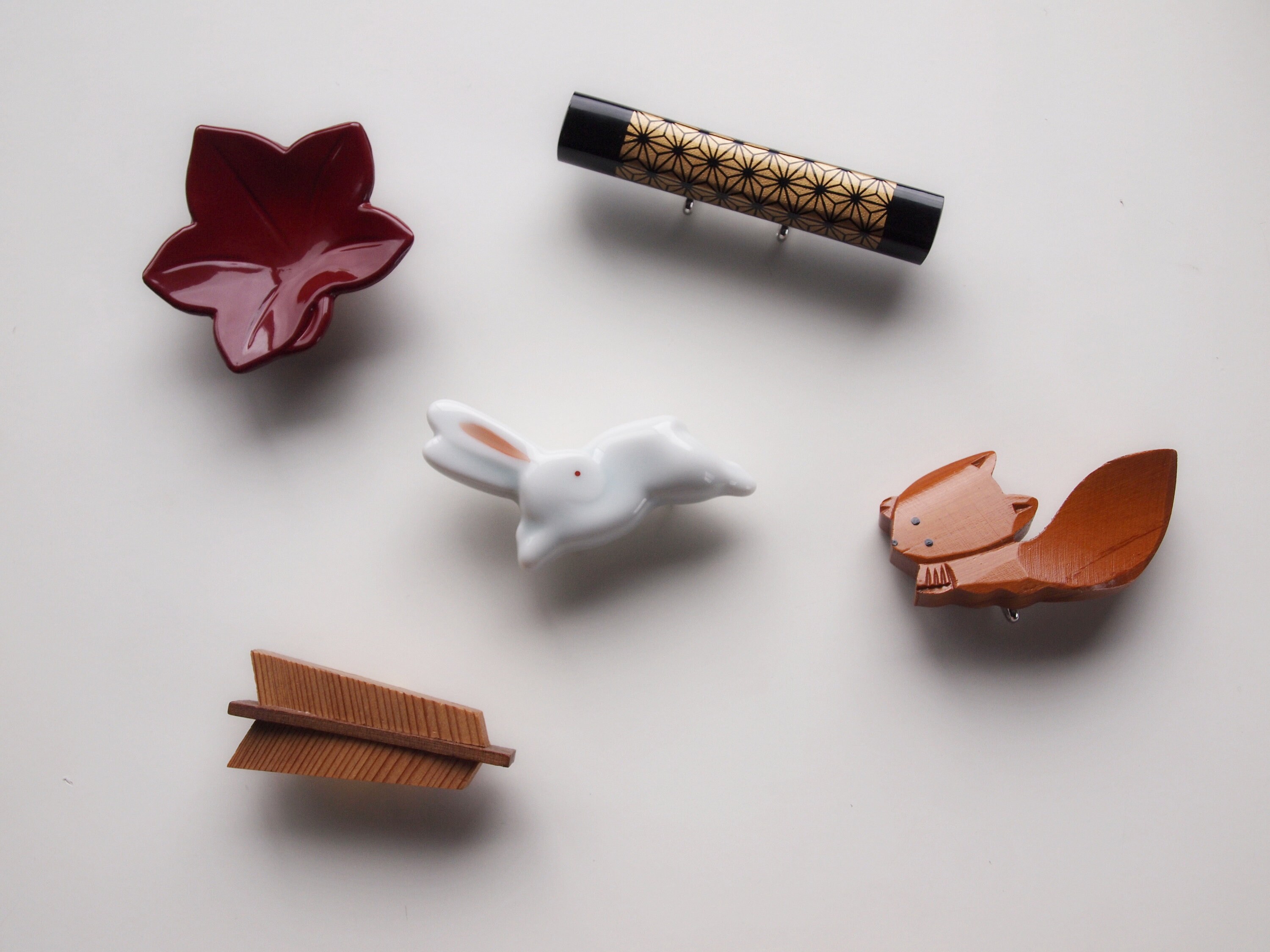 Rabbit Obidome - Kimono Belt Accessory, Japan Good Luck Charm, Hand ...