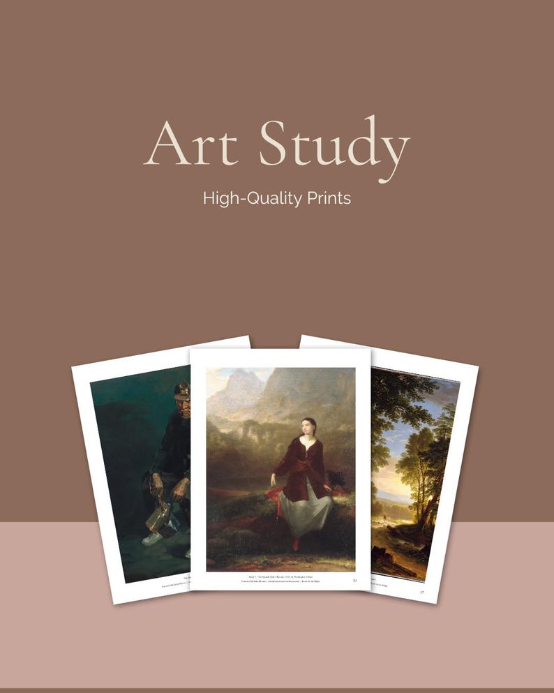 Charlotte Mason Picture Study Bundle – Appalachian Art Study ...