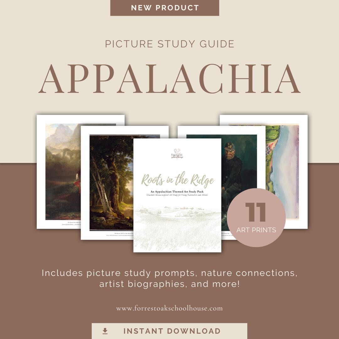 Charlotte Mason Picture Study Bundle – Appalachian Art Study ...