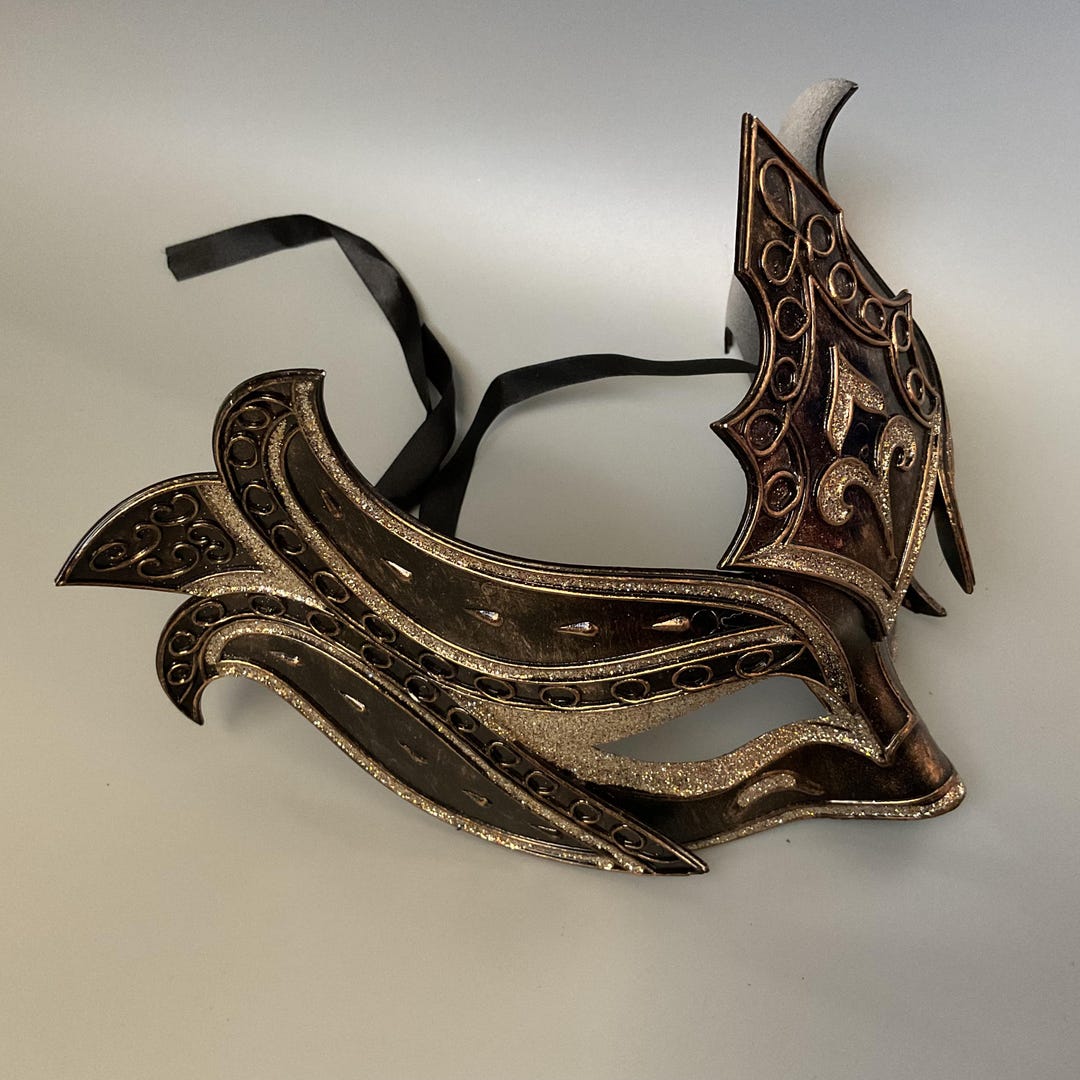 Unisex Helmet Masquerade Mask: Classic Costume Cosplay Mask - Etsy