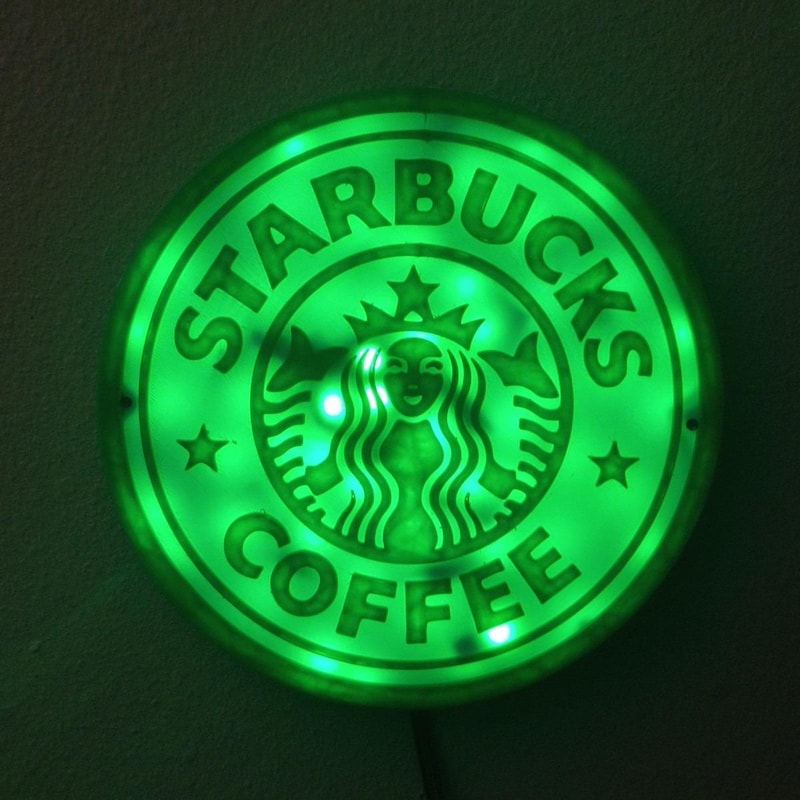 Starbucks Sign - Etsy