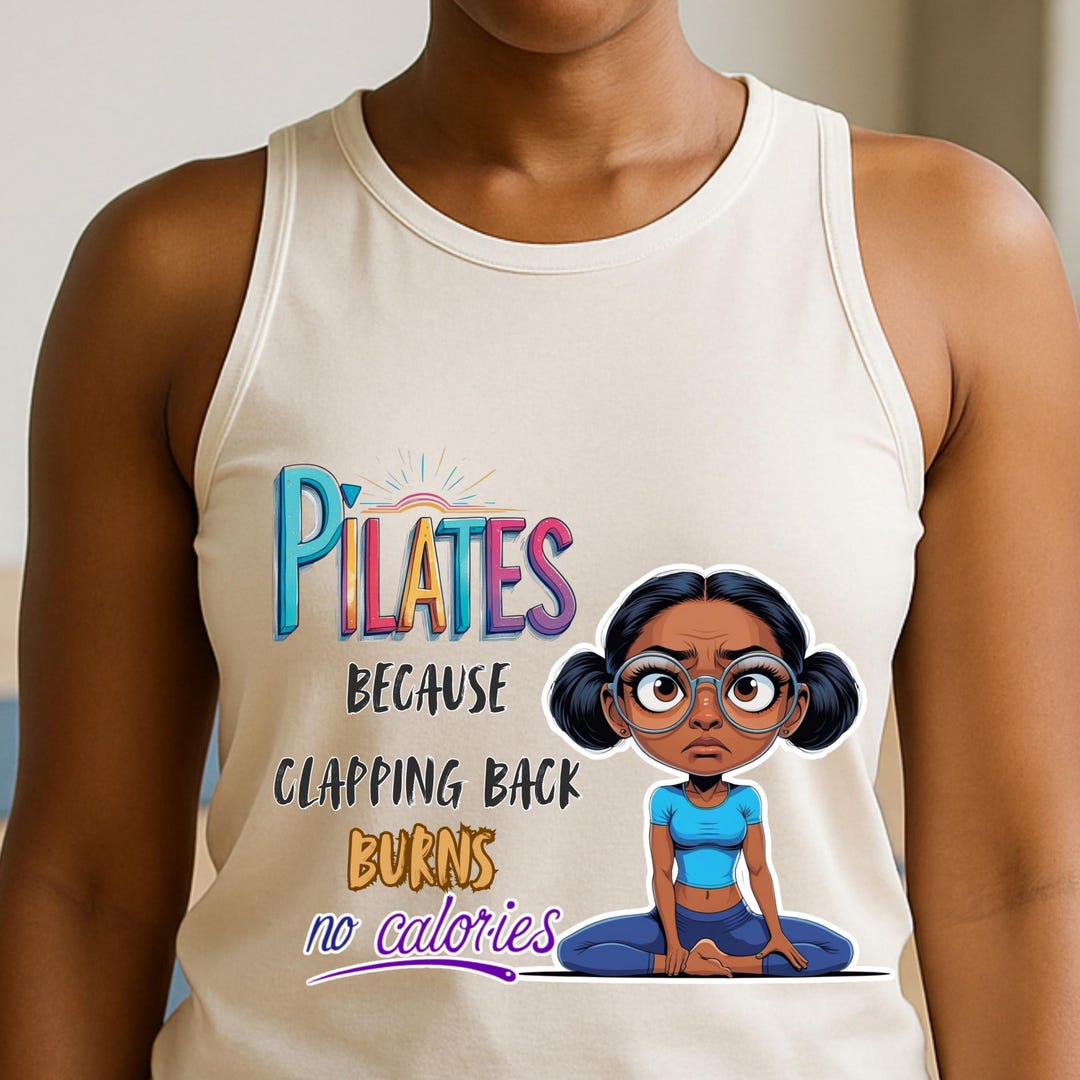 Pilates Clapping Back Quote SVG PNG | Funny Pilates Workout Design ...