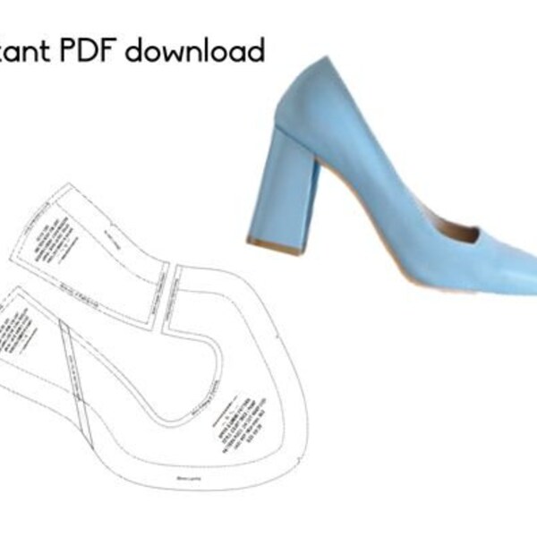 High Heel Pattern - Etsy