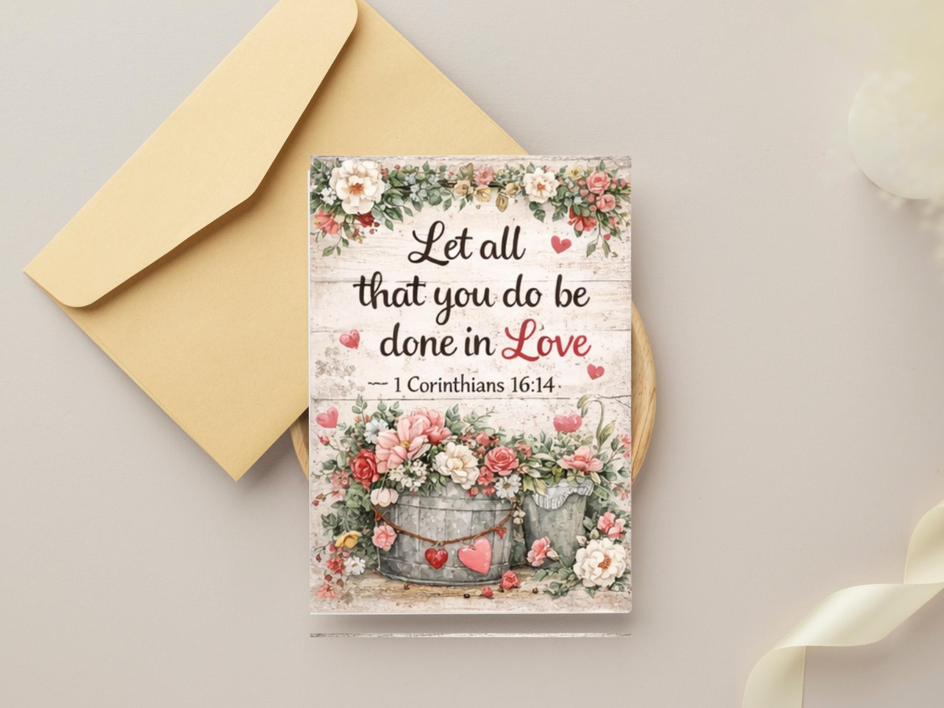 Christian Valentine Cards Printable | Farmhouse Valentines | Scripture ...