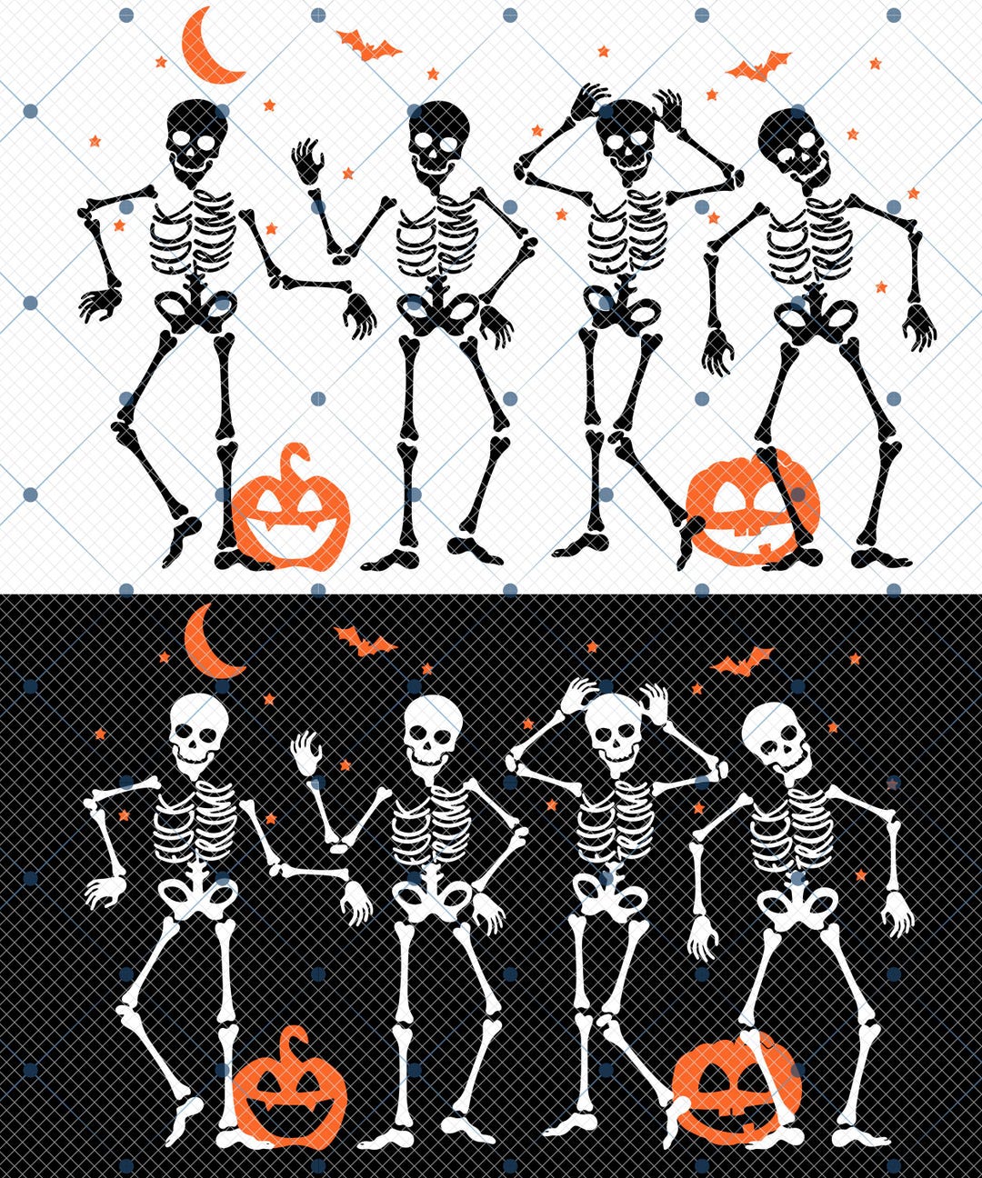 Spooky Halloween Skeleton Candy PNG: Sublimation Design (4500x5400 Px ...