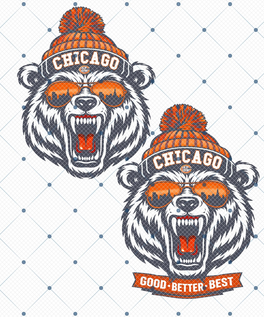 Vintage Chicago Football PNG, Retro Chicago Game Day Digital Design ...
