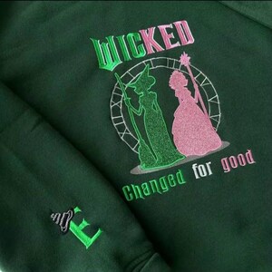 Wicked Machine Embroidery Design Files, Elphaba Glinda Defy Gravity ...