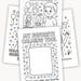 Kids Calming Tools Coloring Book | 32 Printable Pages for Emotions ...