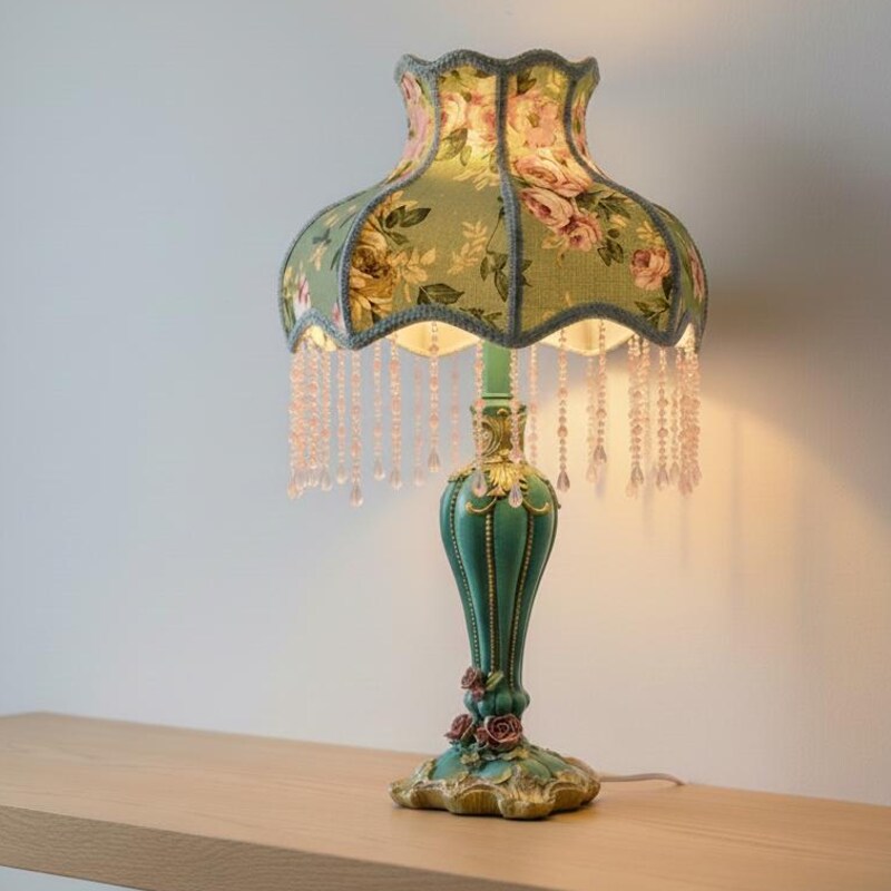 Flower Bedside Desk Lamp - Etsy