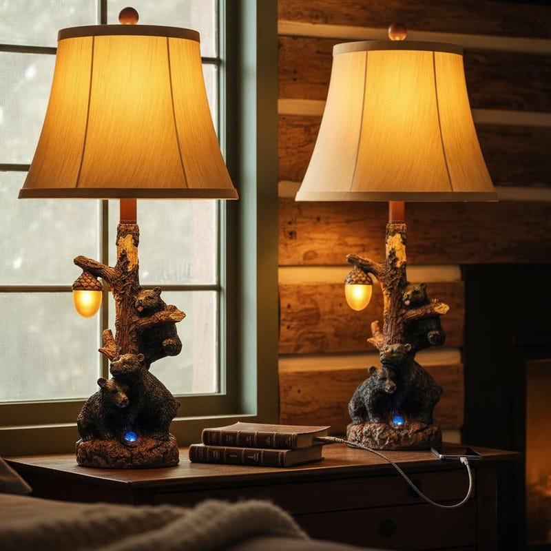 Floor Cabin Lamp - Etsy