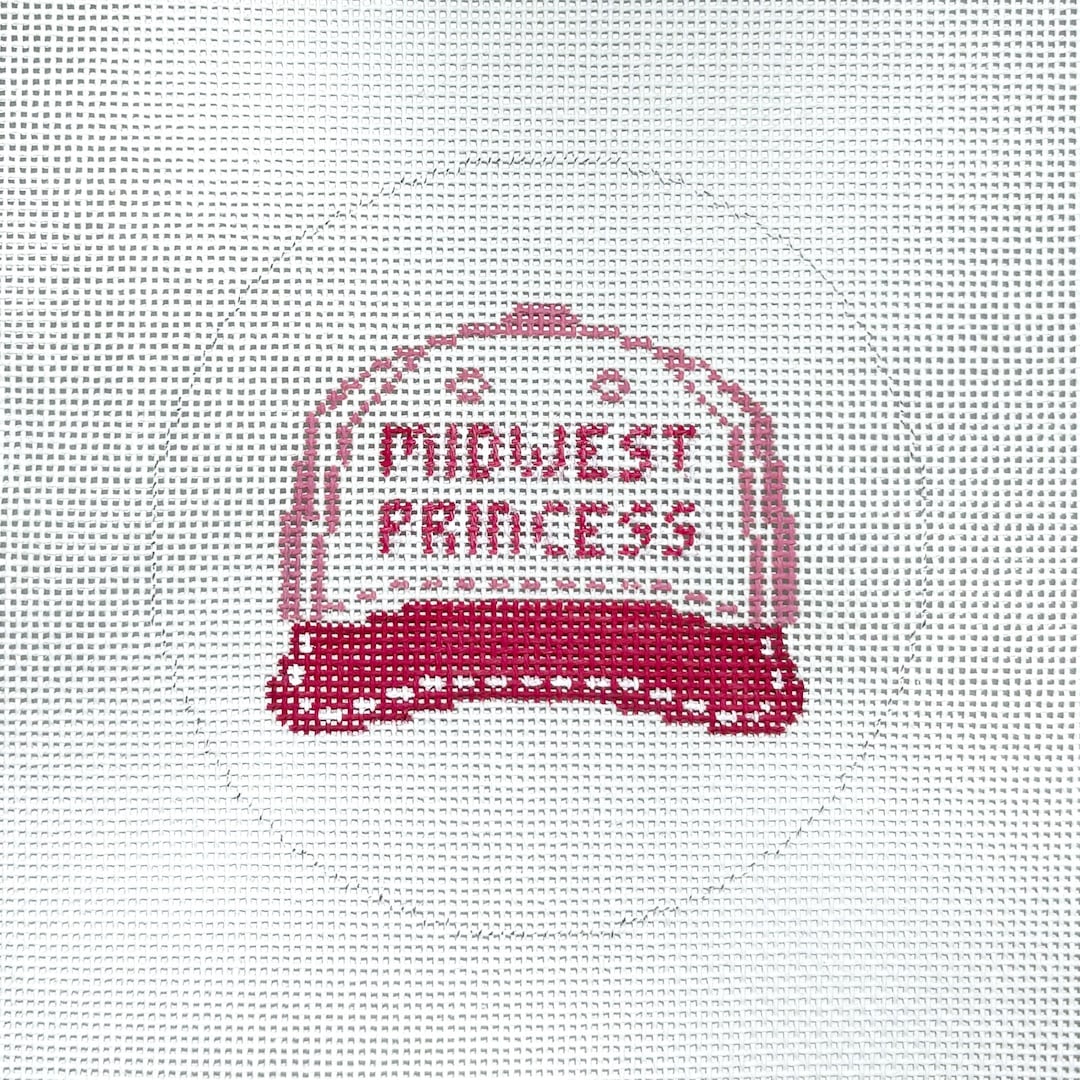 Hand Painted Midwest Princess Canvas by Mypinksugarlife - Etsy