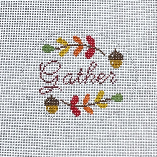 Hand Painted Hello Fall Needlepoint Canvas by Mypinksugarlife - Etsy