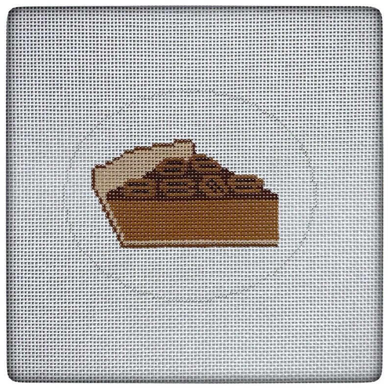 Hand Painted Pecan Pie Canvas by Mypinksugarlife - Etsy