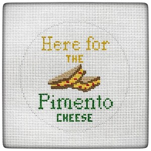 Hand Painted Pimento Cheese Canvas by Mypinksugarlife - Etsy