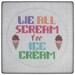 Hand Painted We All Scream for Ice Cream Canvas by Mypinksugarlife - Etsy