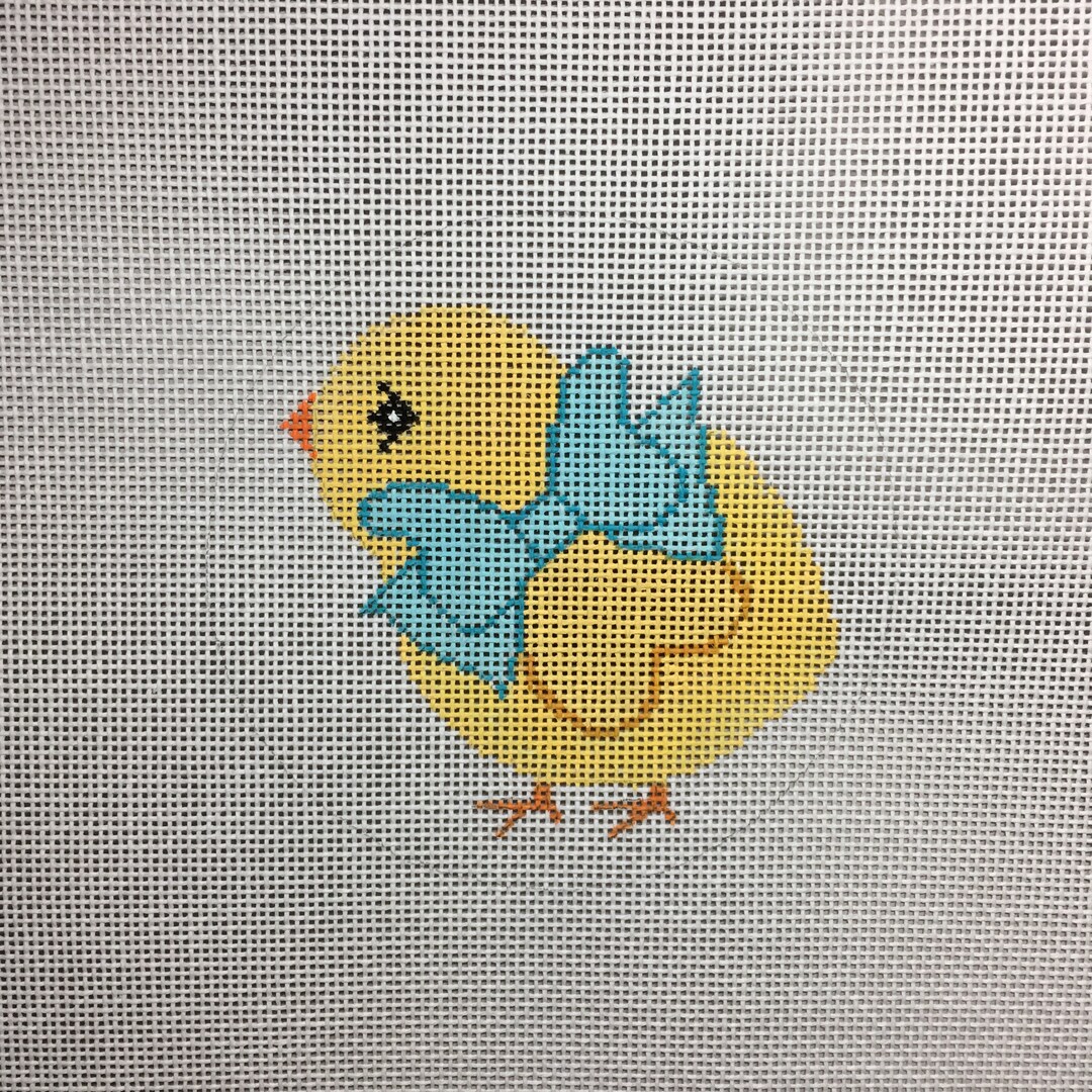Hand Painted Easter Chick Canvas by Mypinksugarlife - Etsy