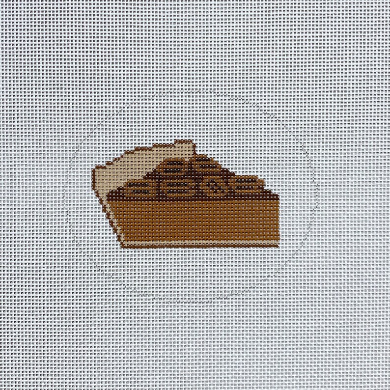 Hand Painted Pecan Pie Canvas by Mypinksugarlife - Etsy