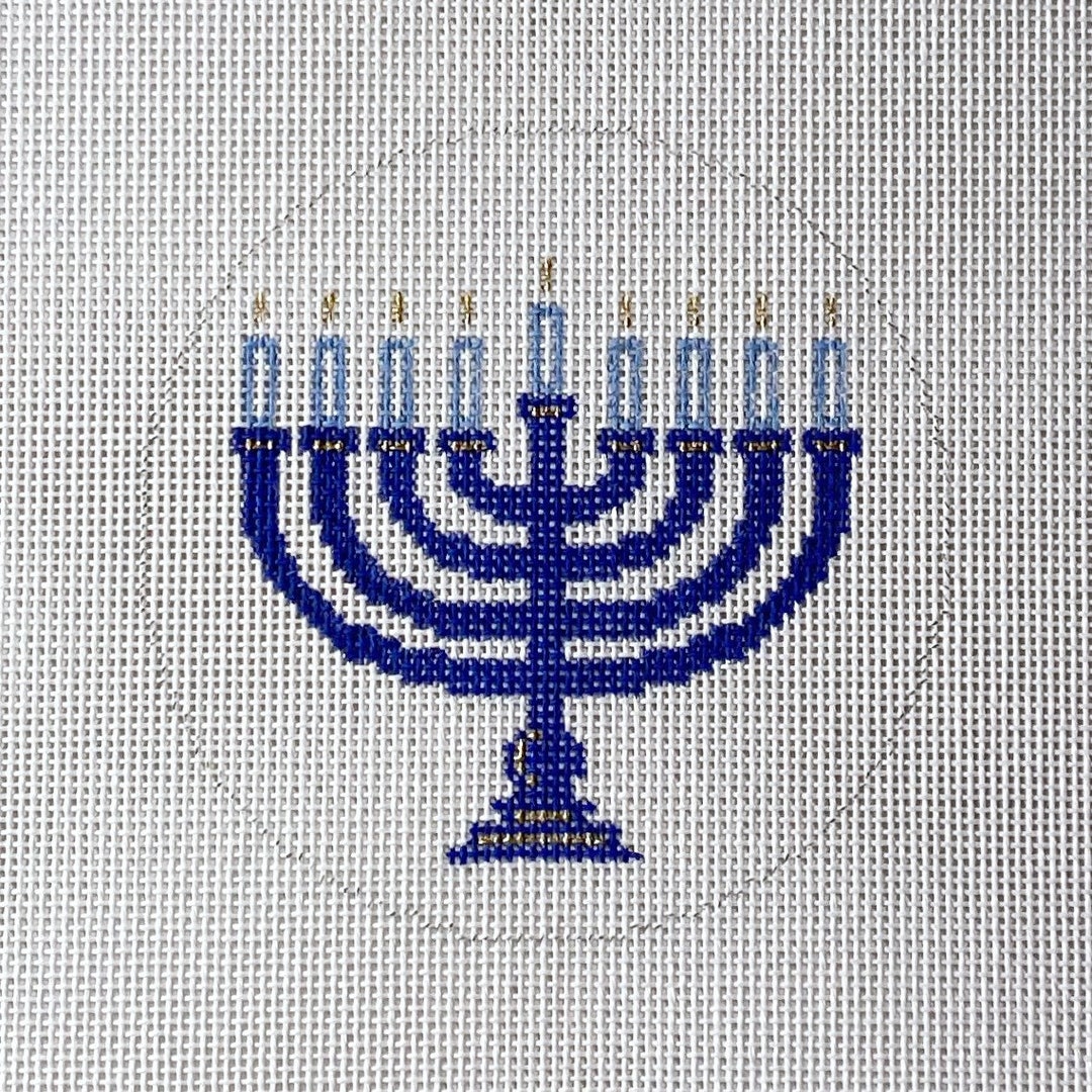 Hand Painted Menorah by Mypinksugarlife - Etsy
